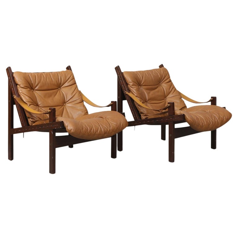 Pair of Hunter Chairs by Torbjorn Afdal For Sale at 1stDibs