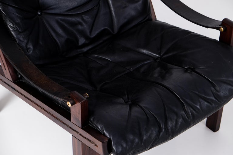 Pair of 'Hunter' Easy Chairs by Torbjørn Afdal, 1960s For Sale at 1stDibs