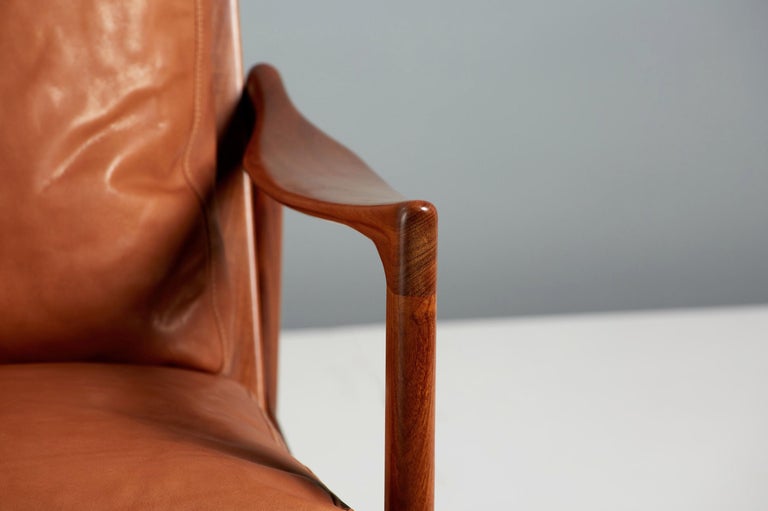 Pair of Ib Kofod-Larsen Candidate Chairs, Afromosia Teak For Sale at ...