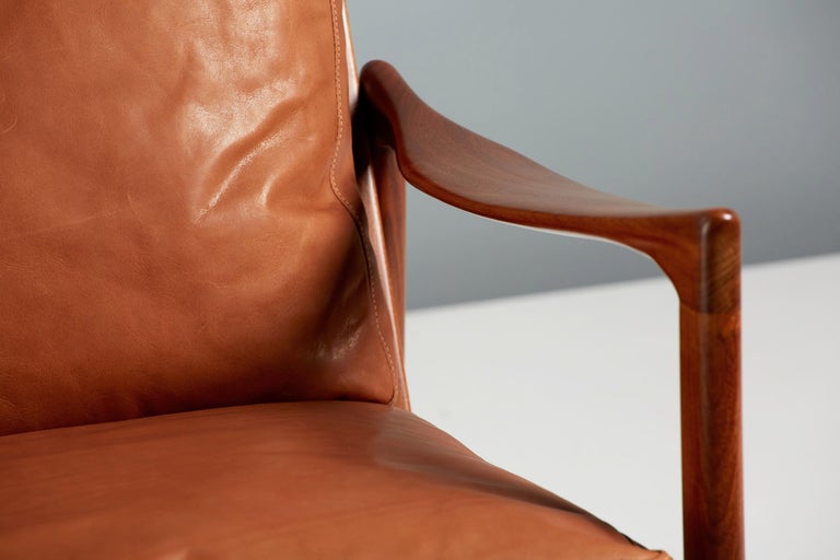 Pair of Ib Kofod-Larsen Candidate Chairs, Afromosia Teak For Sale at ...