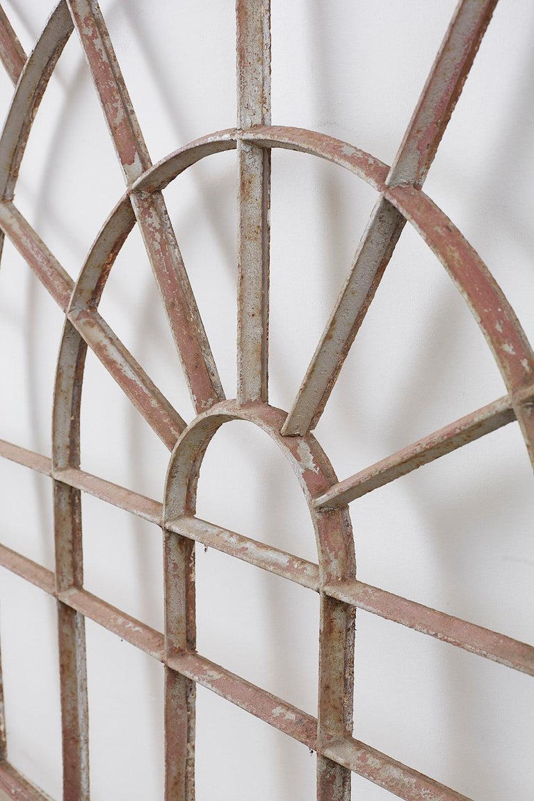 Pair of Industrial Iron Arched Factory Transom Windows at 1stDibs ...