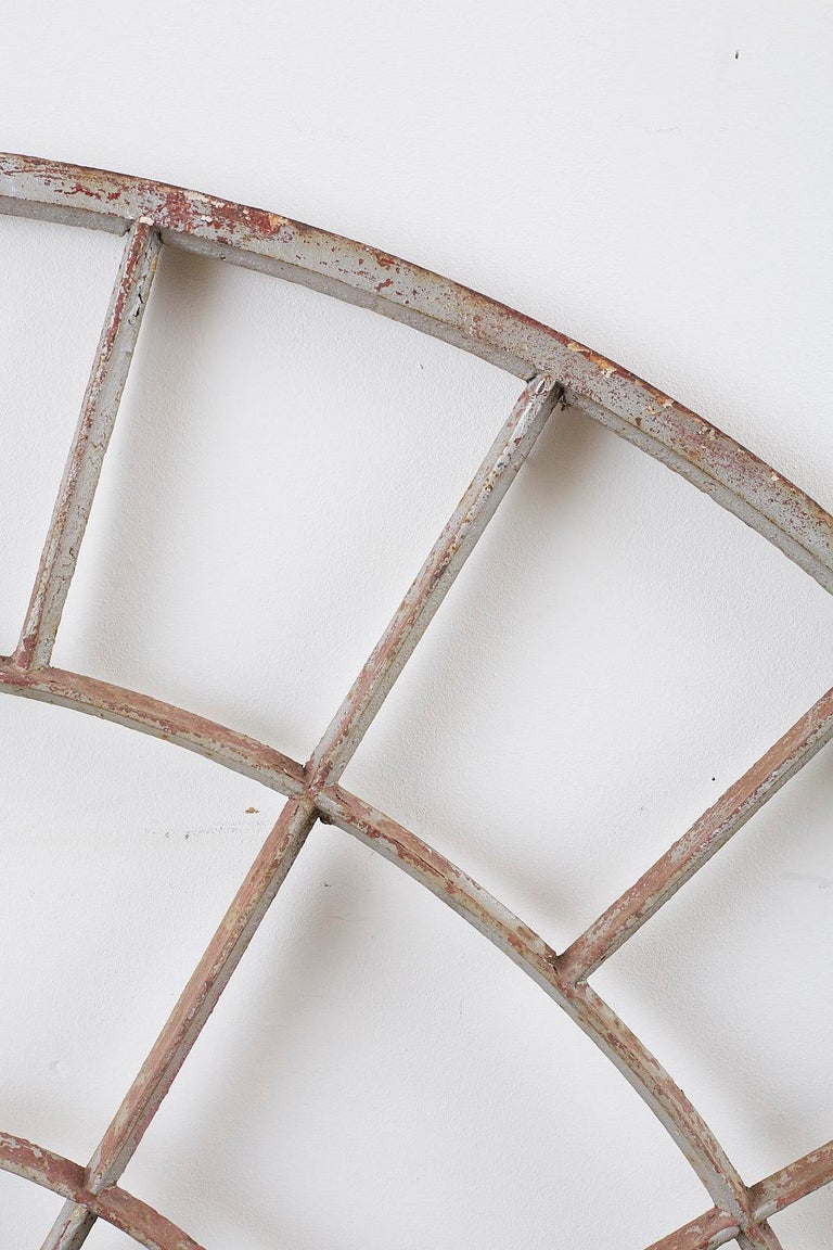 Pair of Industrial Iron Arched Factory Transom Windows at 1stDibs ...
