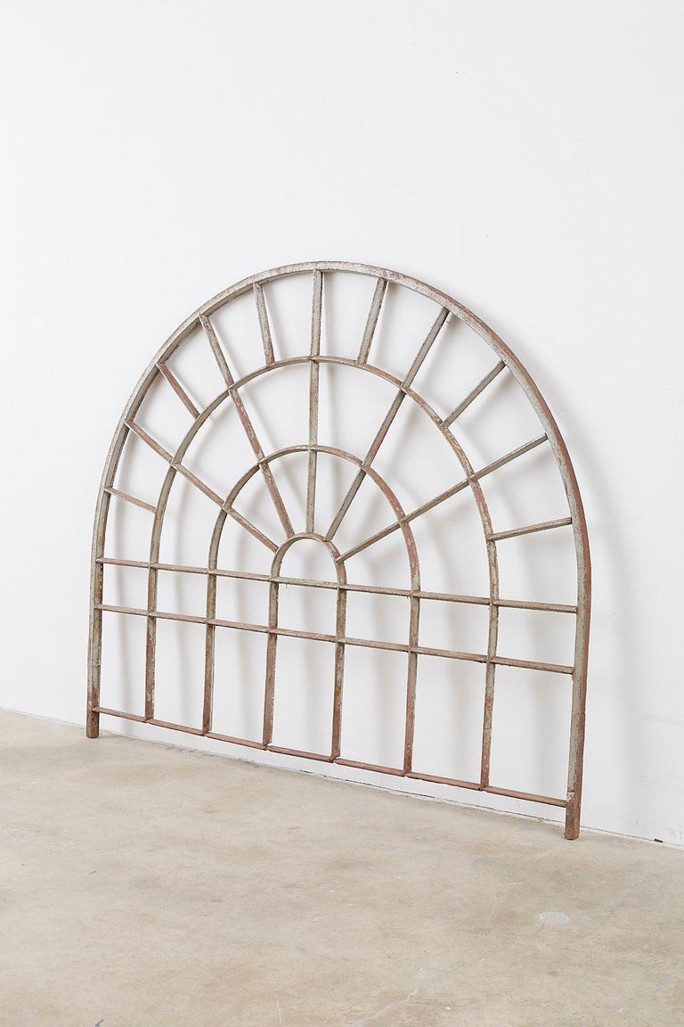 Pair of Industrial Iron Arched Factory Transom Windows at 1stDibs ...