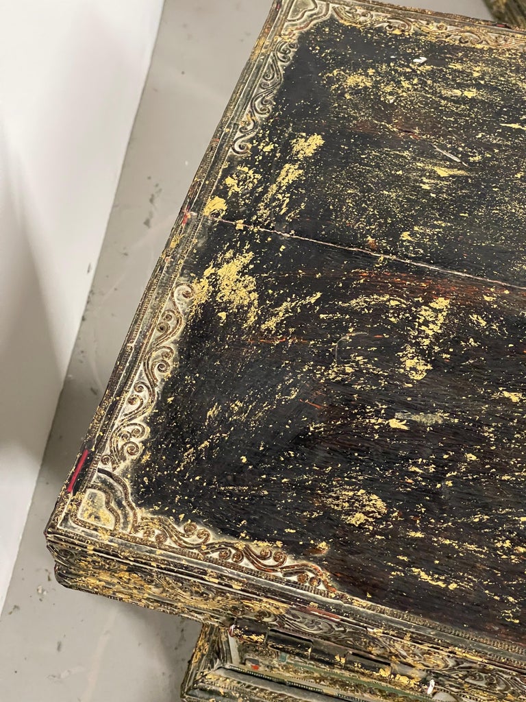 Pair of Inlaid Wedding Dowry Chests For Sale at 1stDibs