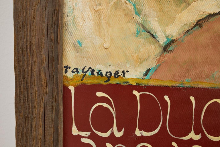 Pair of Ira Yeager Paintings 18th Century Couple For Sale at 1stDibs