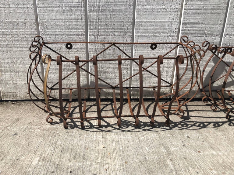 Pair of Iron Window Boxes at 1stDibs