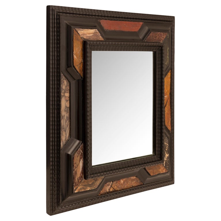 Pair Of Italian 19th Century Florentine St. Ebonized Fruitwood And ...