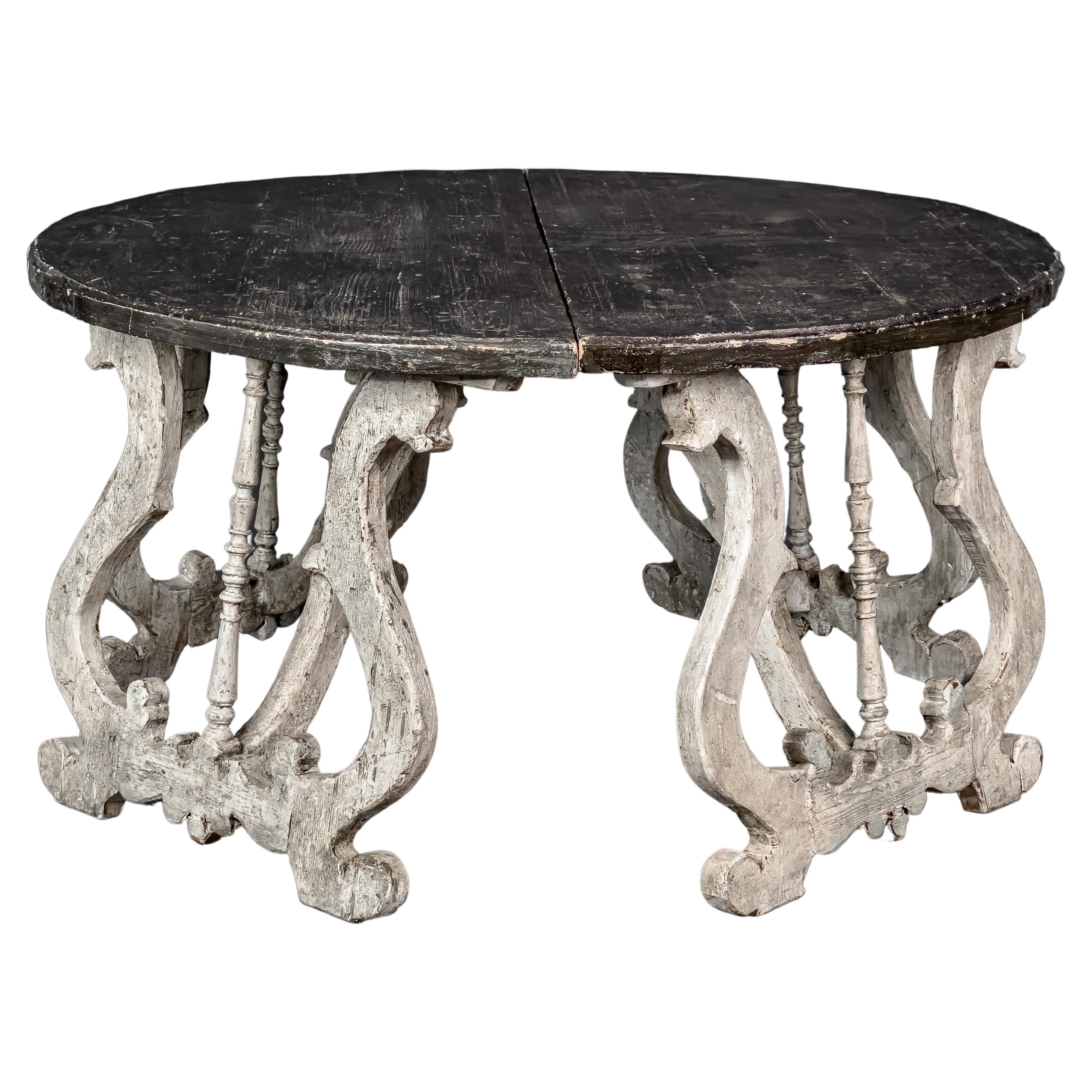 Pair of David Linley Fold Out Console Demi Lune Tea Tables Walnut at ...