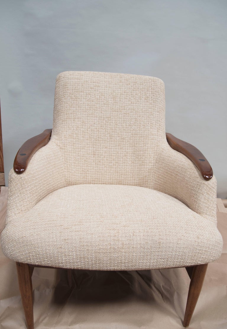 ITALIAN MAHOGANY Fauteuils [PAIR] at 1stDibs