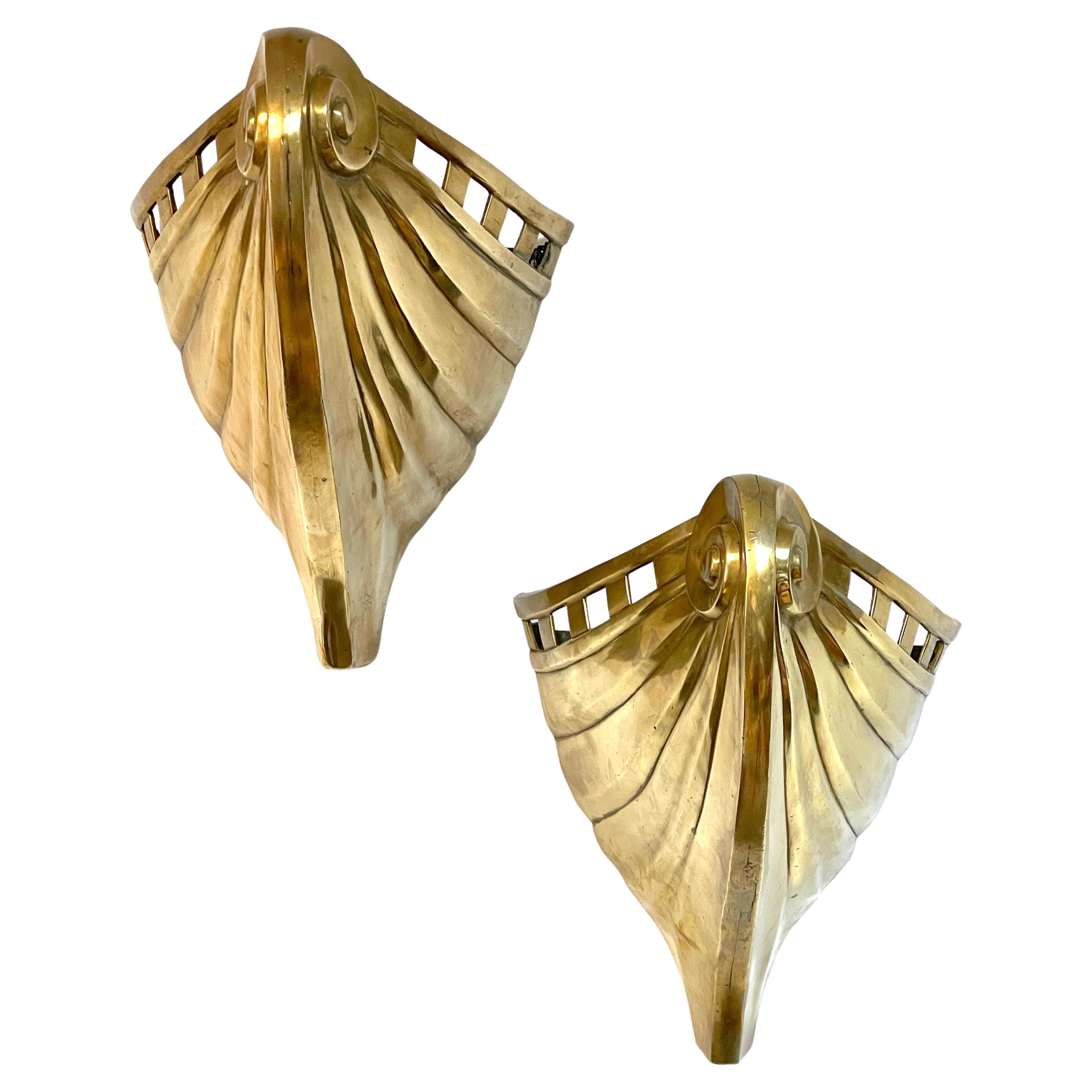 Pair of Antique Nautical Chrome Passageway Ship Lights at 1stDibs