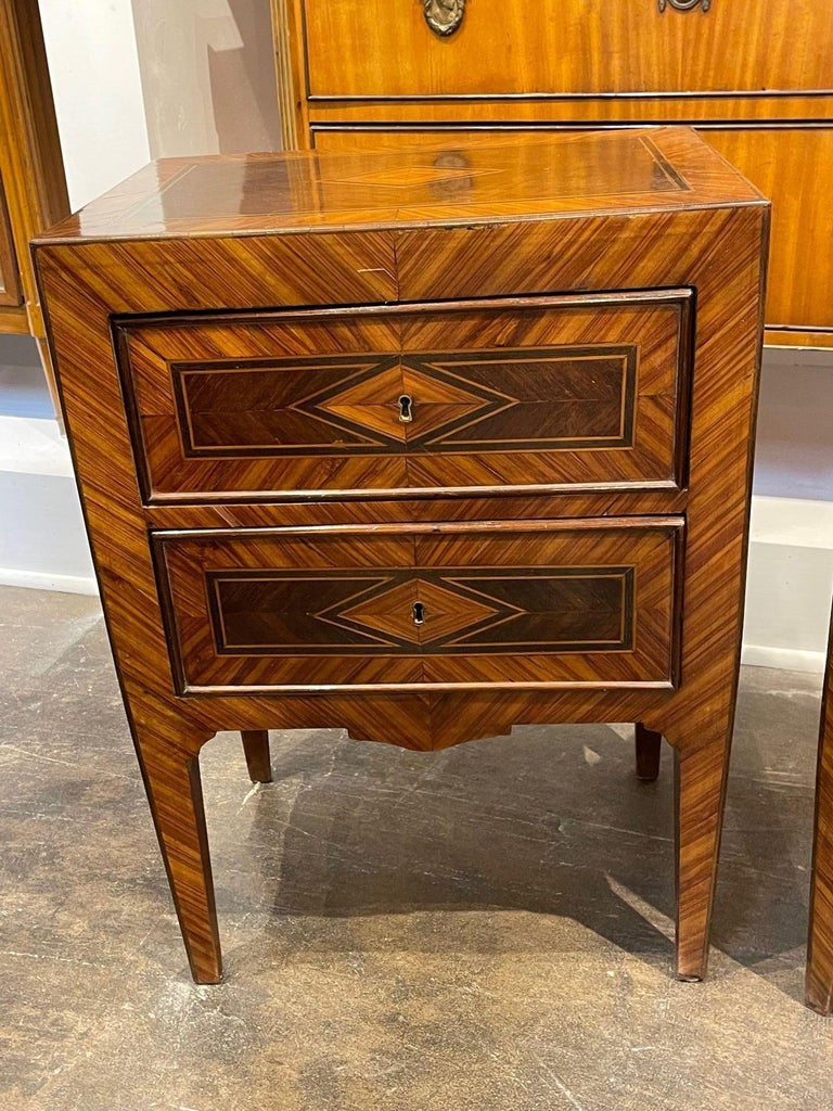 Pair of Italian Neo-Classical Side Tables For Sale at 1stDibs