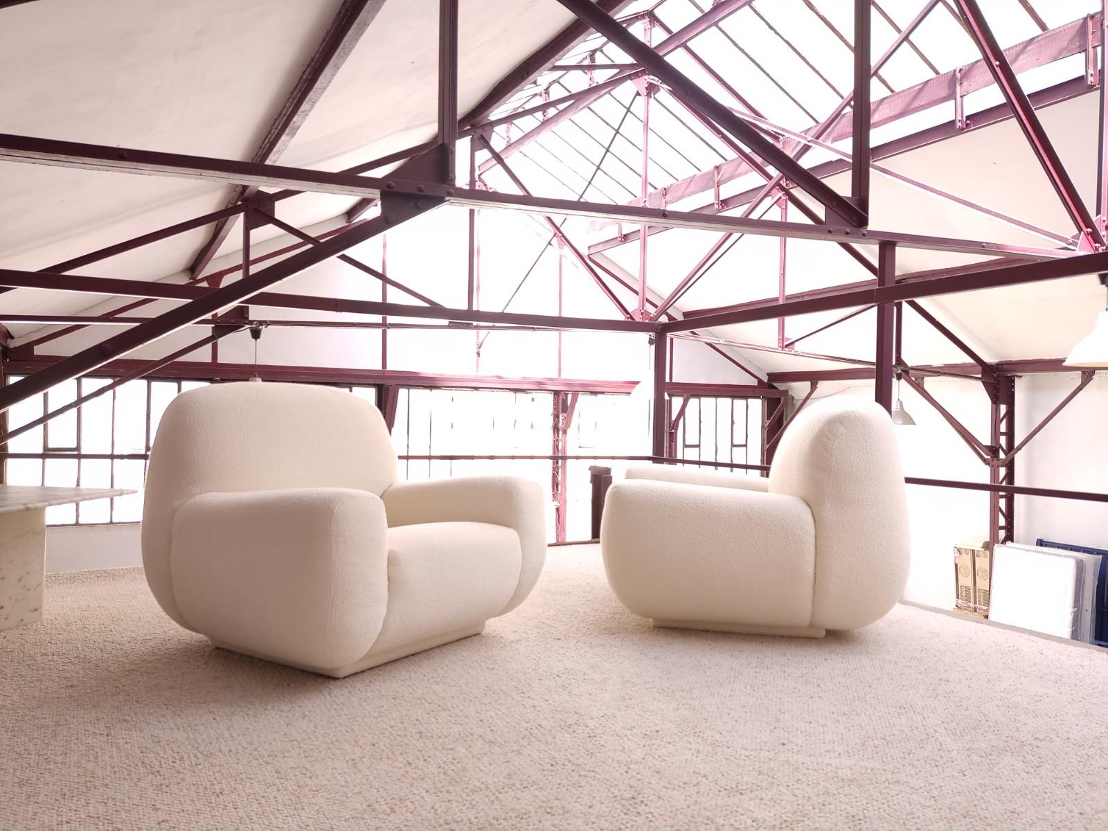 Pair of Italian "Pacha" Armchairs, 1970s For Sale at 1stDibs