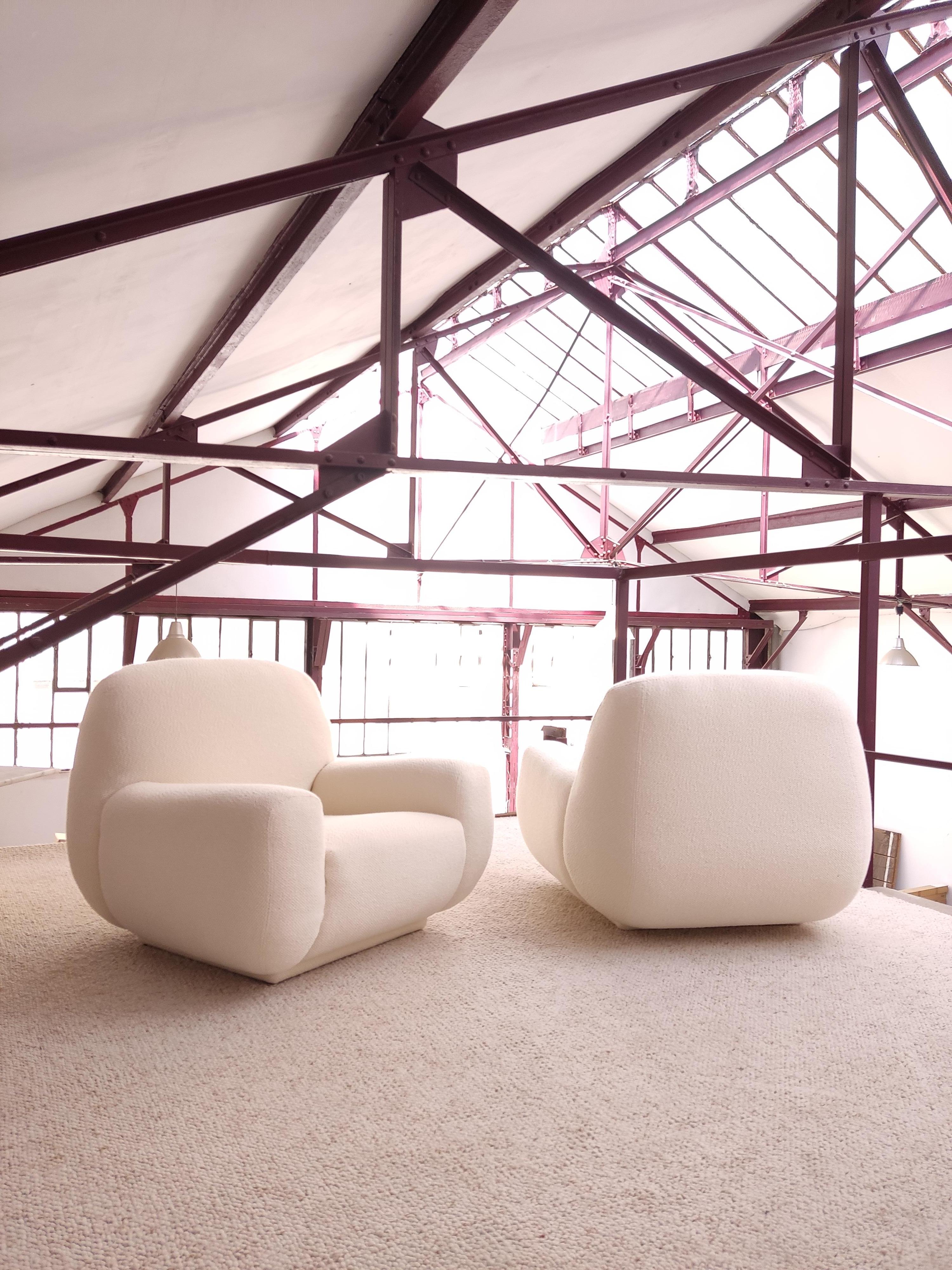 Pair of Italian "Pacha" Armchairs, 1970s For Sale at 1stDibs