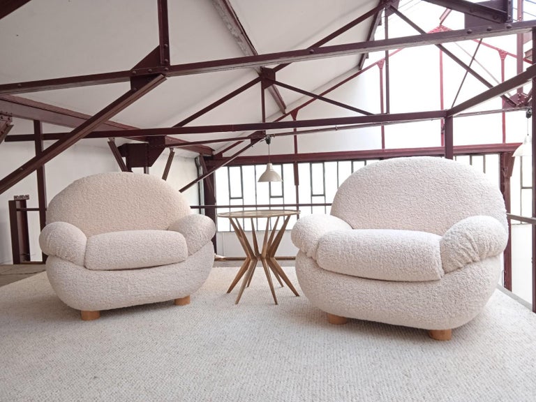 Pair of Italian Pacha Armchairs, 70s at 1stDibs