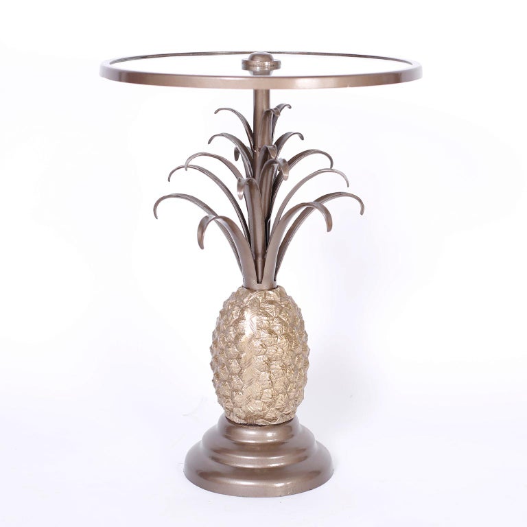 Pair of Italian Pineapple Tables or Stands at 1stDibs