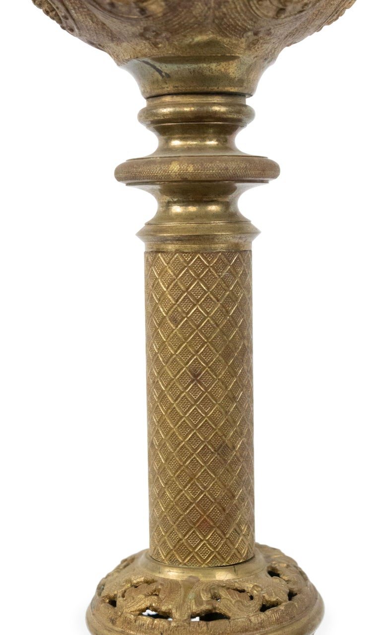 Pair of Italian Renaissance Bronze Altar Candlesticks For Sale at 1stDibs