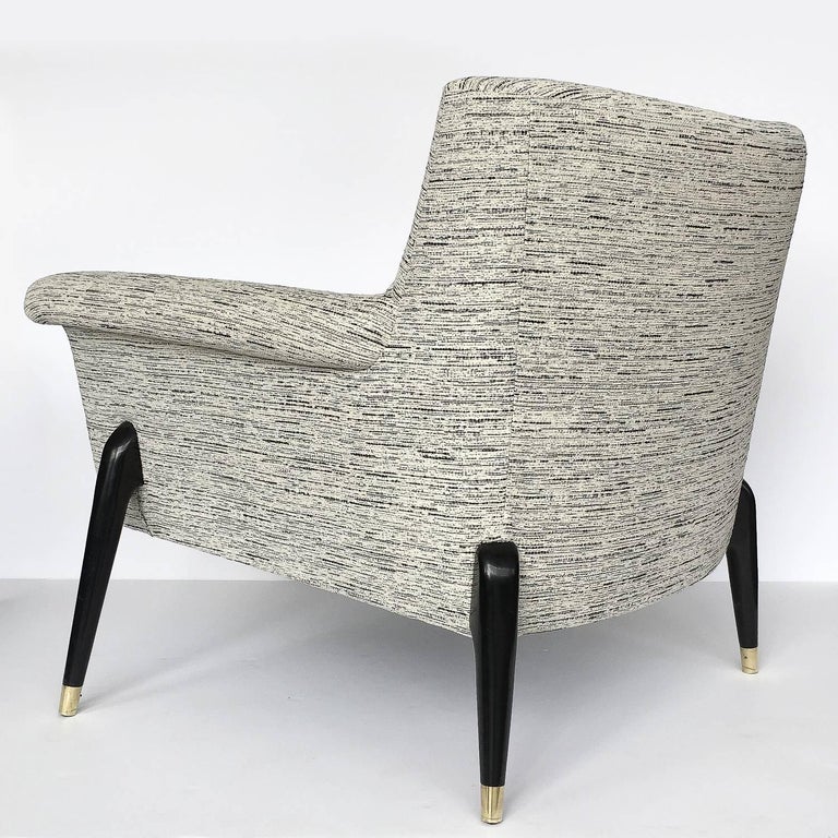 Pair of Italian Spider Leg Lounge Chairs at 1stDibs