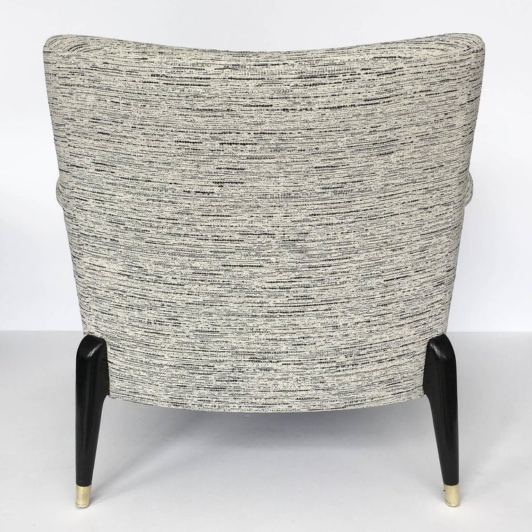 Pair of Italian Spider Leg Lounge Chairs at 1stDibs