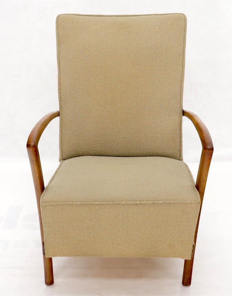 Pair of Italian Spring Loaded Seats Lounge Chairs at 1stDibs | spring ...