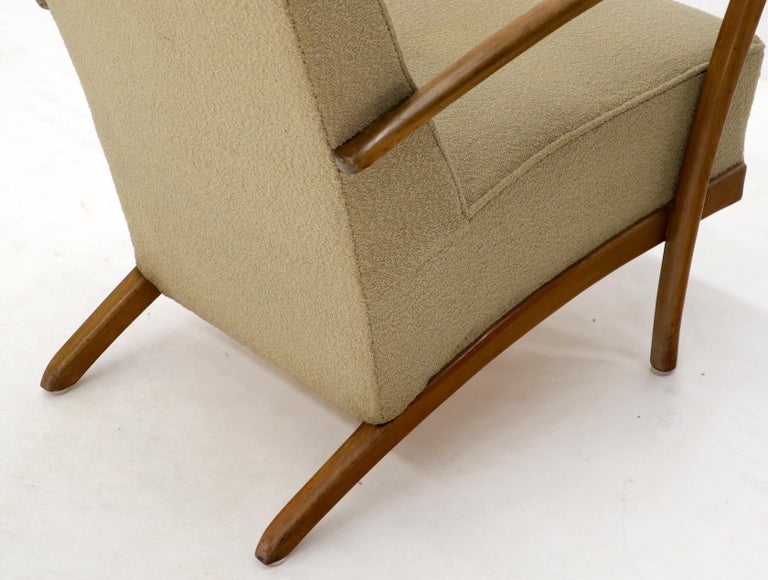 Pair of Italian Spring Loaded Seats Lounge Chairs at 1stDibs | spring ...