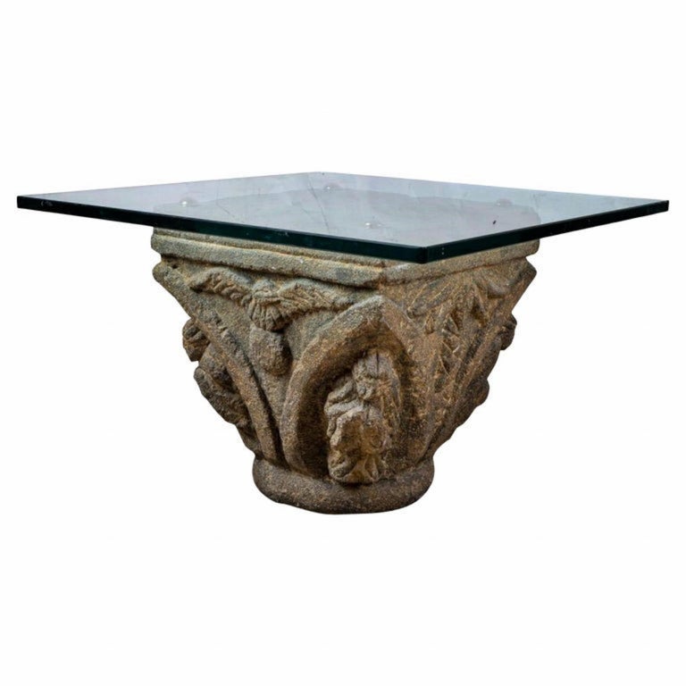 Pair of Italian Stone Sculptor of the Began 18th Century Capital ...