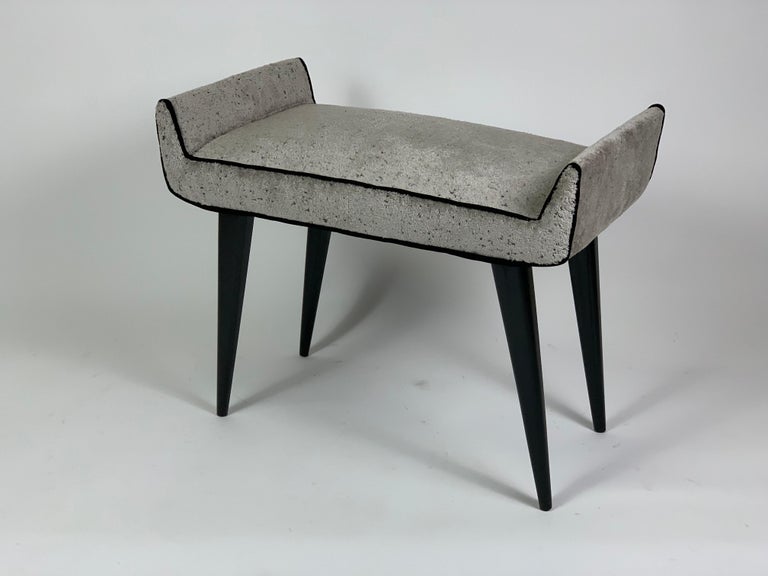 Pair of Italian Stools from 1950th Manufacturyied by I.S.A. Bergamo For ...