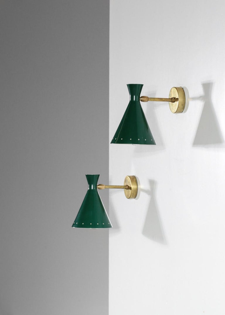 Italian Wall Lamp "Cocotte" Green For Sale at 1stDibs | italian wall ...
