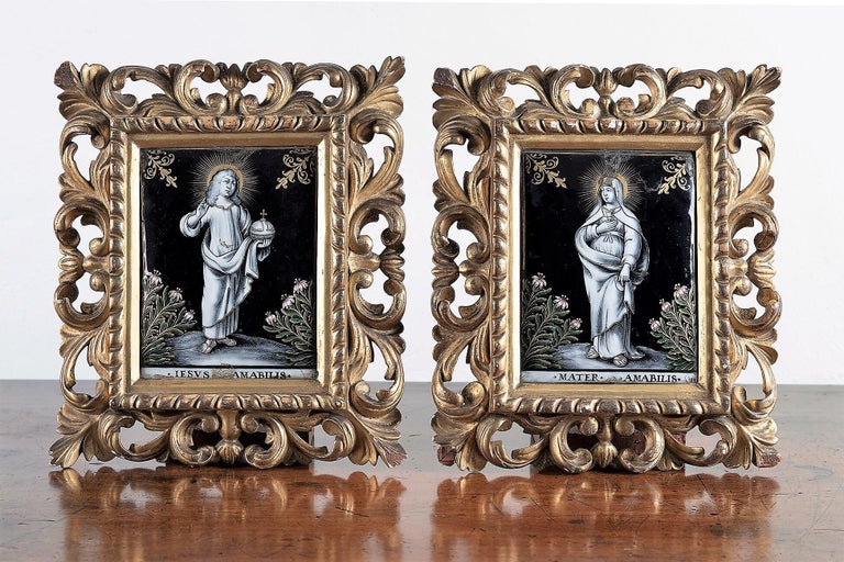 Pair of Jacques Laudin ii Enamel Plaques, circa 1665-1729 For Sale at 1stDibs