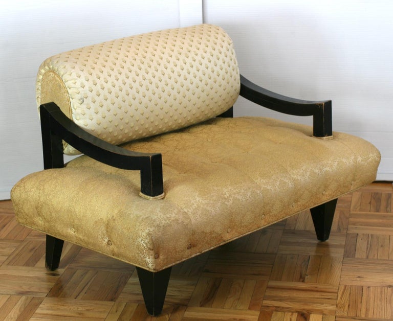 Pair of James Mont Chinoiserie Inspired Chairs For Sale at 1stDibs