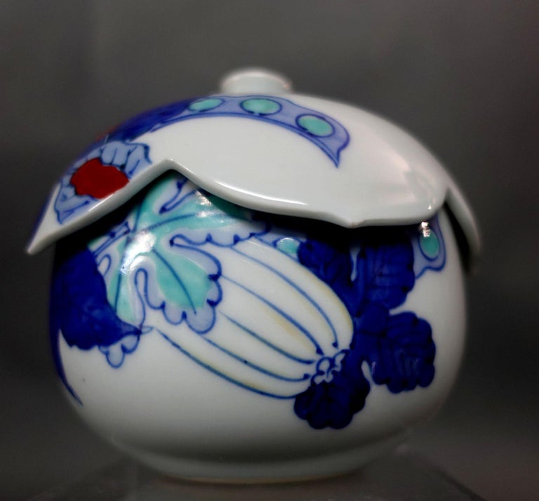 Pair of Japanese Imari Lidded Bowls, 19th Century, "Marked" For Sale at ...