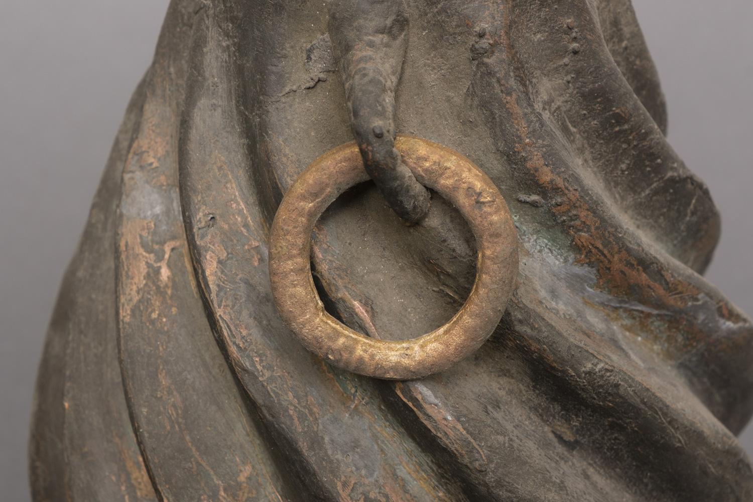 Pair of Japanese Rustic-Looking Patinated Bronze Baluster Vases For ...