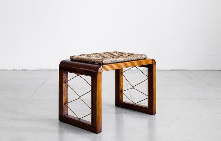 Pair of Jean Royere Style Stools at 1stDibs