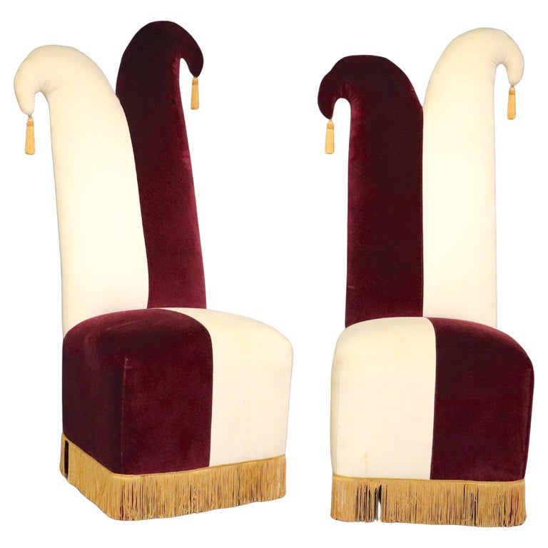 Pair of Jester Chairs For Sale at 1stDibs