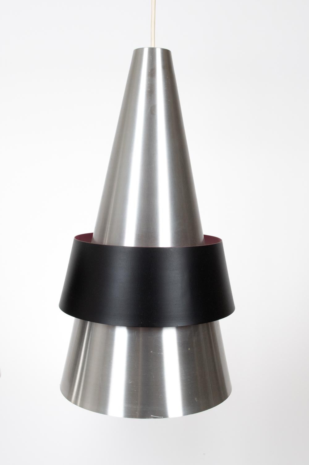 Pair of Jo Hammerborg for Fog and Mørup "Corona" Pendant Lights For ...