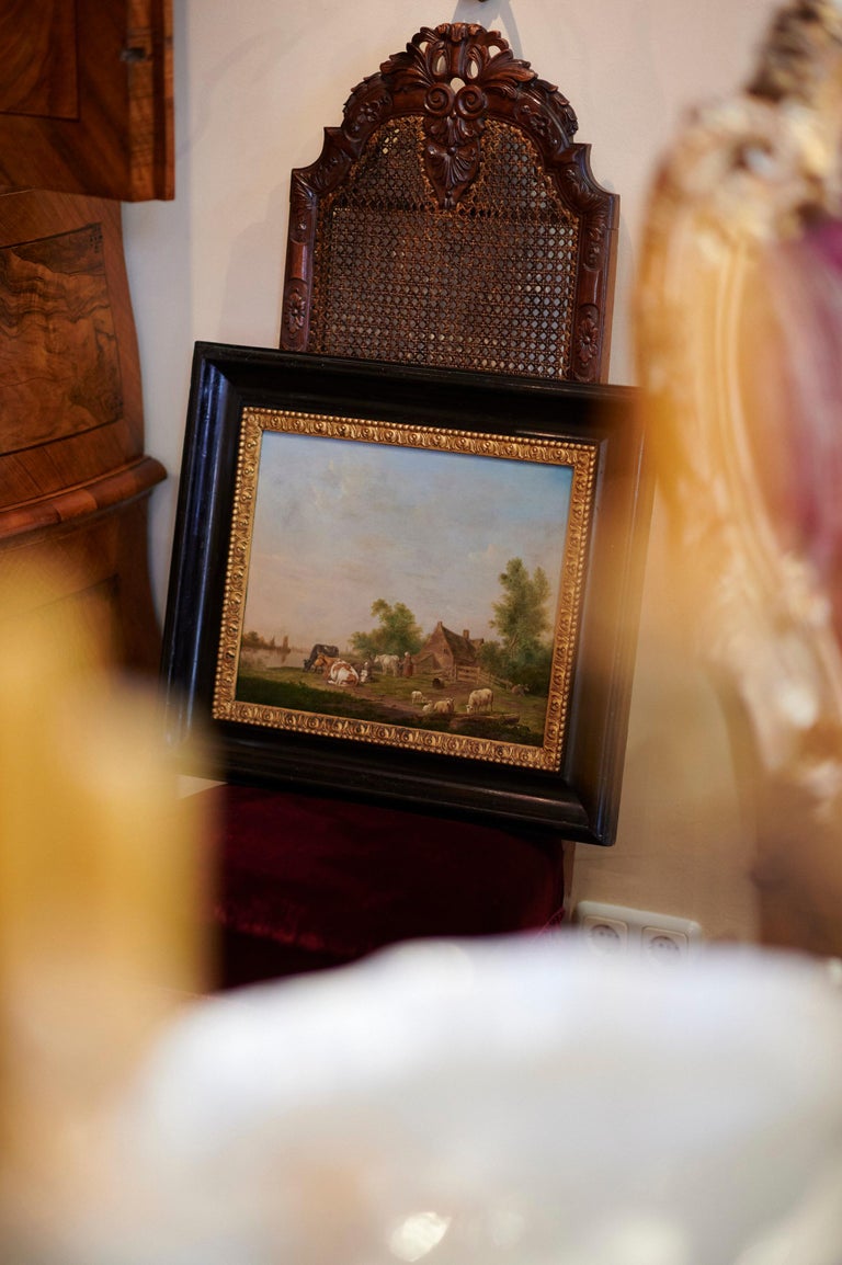 Pair of Johannes Janson 18th Century European Oil on Canvas Paintings ...