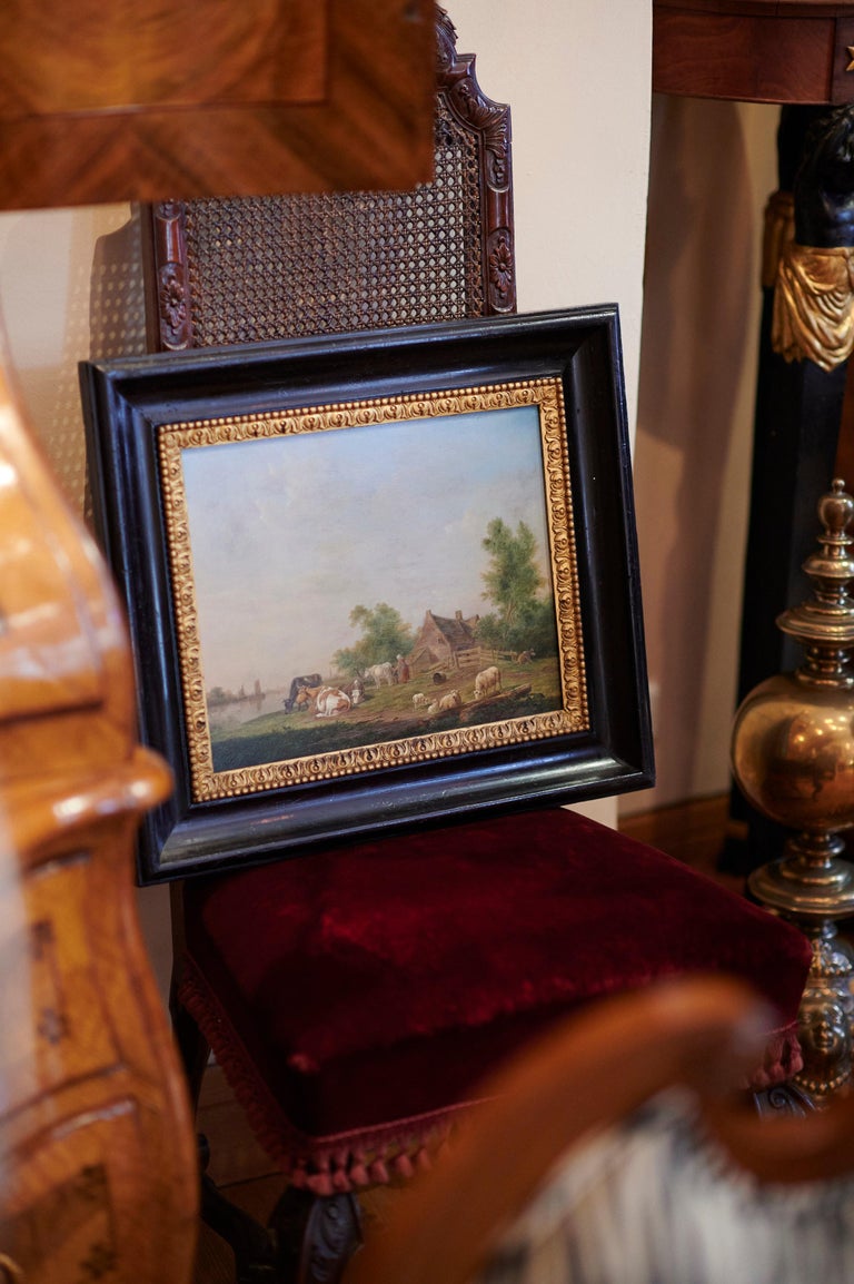 Pair of Johannes Janson 18th Century European Oil on Canvas Paintings ...