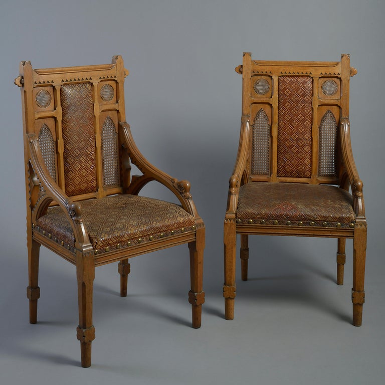 Pair of John Pollard Seddon Armchairs For Sale at 1stDibs