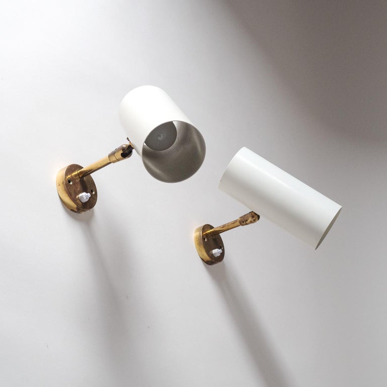 Pair of J.T. Kalmar Wall Lights, 1950s For Sale at 1stDibs