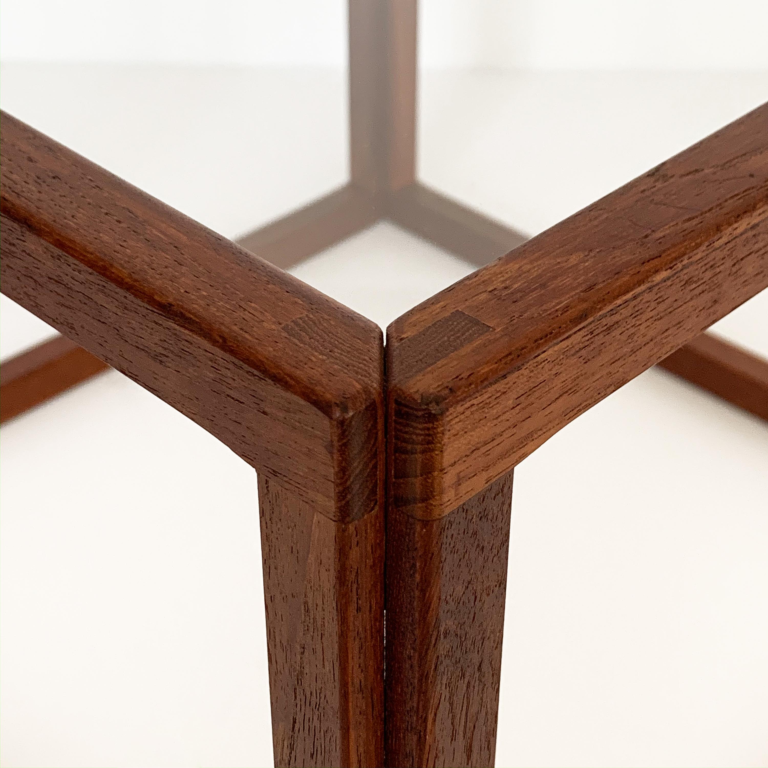 Pair of Kai Kristiansen Teak Cube Side Tables at 1stDibs | kai ...