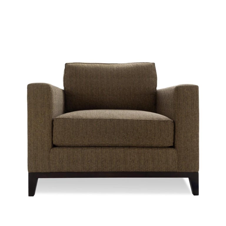 Pair of "Kalfa" Chairs and Half from Christian Liaigre For Sale at 1stDibs