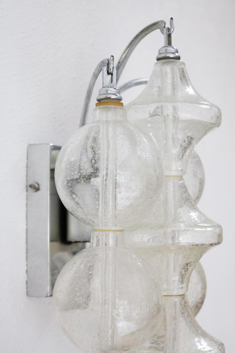 Pair of Kalmar Wall Lamps Tulipan, 1960s, Austria at 1stDibs