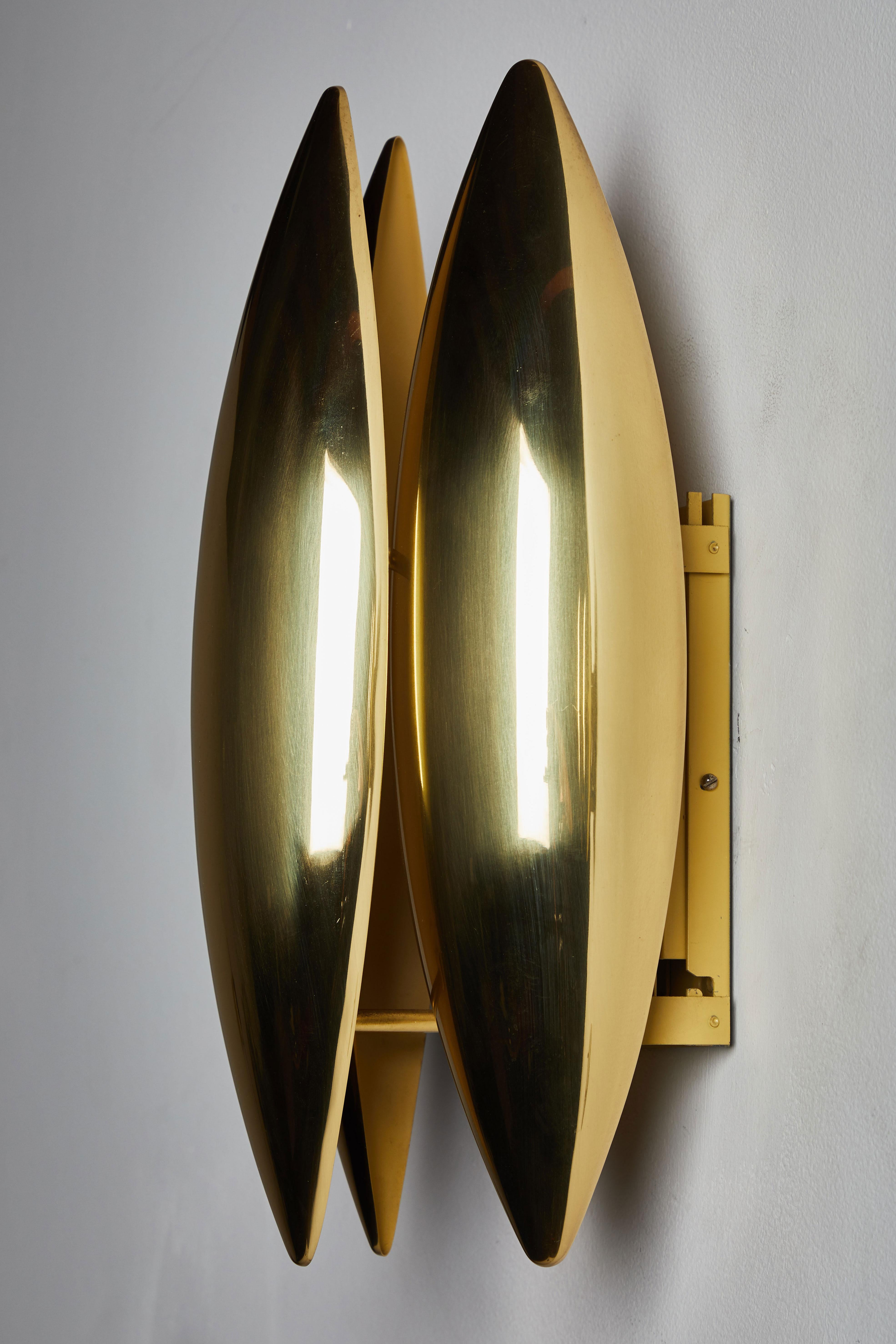 Pair of "Kastor" Sconces by Jo Hammersborg for Fog and Mørup at 1stDibs