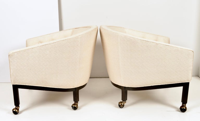 Pair of Kipp Stewart for Directional Lounge Chairs For Sale at 1stDibs