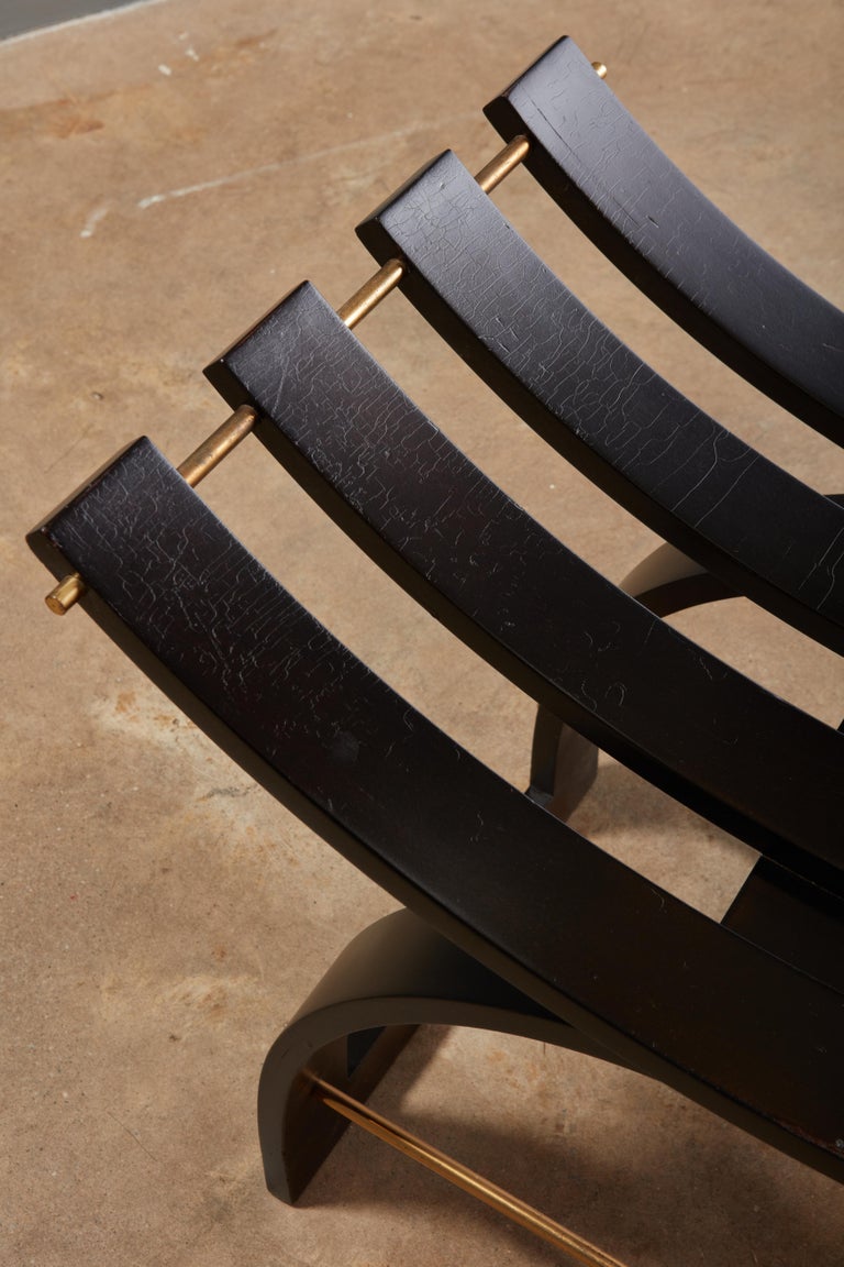 Pair of Knights Benches, by Harvey Probber For Sale at 1stDibs