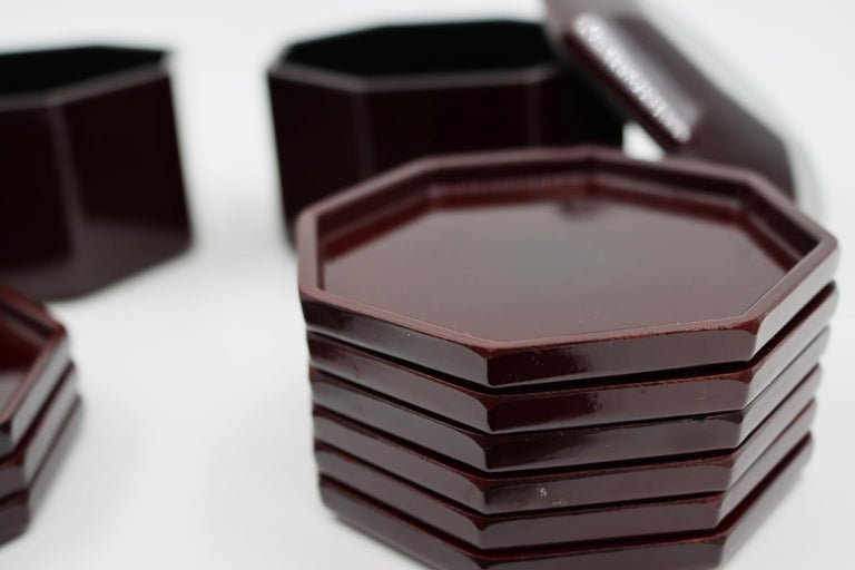 Pair of Lacquered Wood Boxes, China, 20th Century For Sale at 1stDibs