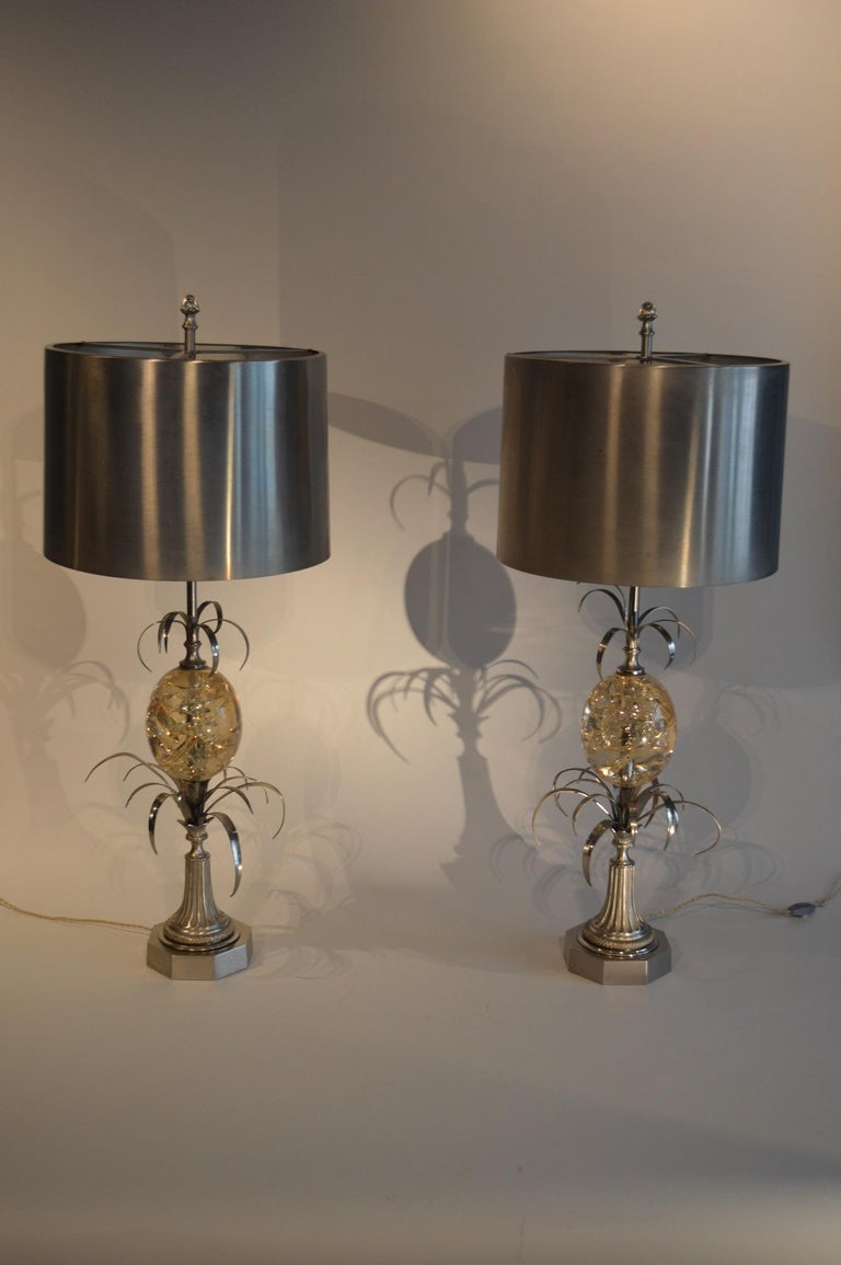 Pair of Lamps by Maison Charles at 1stDibs
