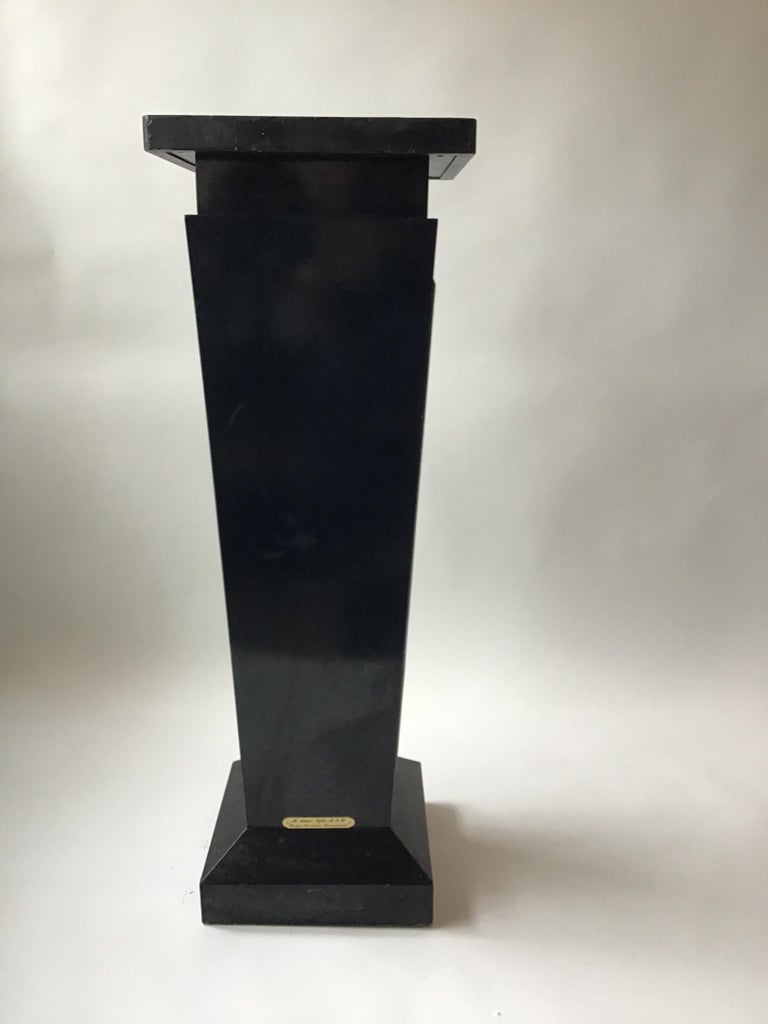Pair of Large Classical Wood Pedestals For Sale at 1stDibs