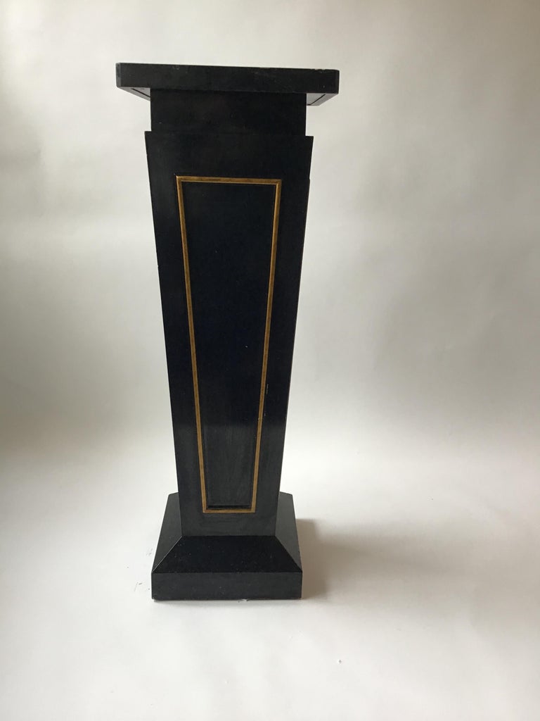 Pair of Large Classical Wood Pedestals For Sale at 1stDibs
