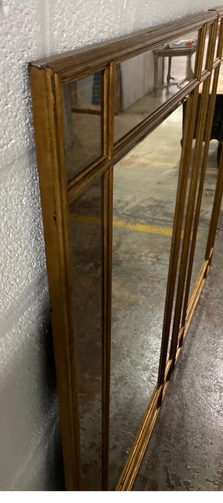 Pair of Large Eglomise Mirrors by Theodore Alexander at 1stDibs