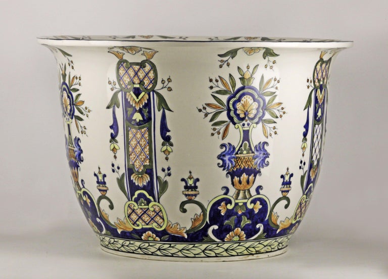 Pair of Large French Planters For Sale at 1stDibs